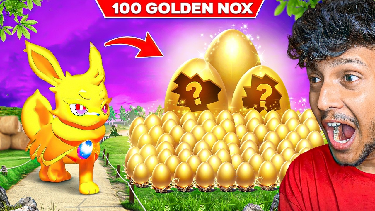 100 GOLDEN NOX ARMY IS HERE! 😱 GOLDEN NOX BREEDING | PALWORLD - YouTube