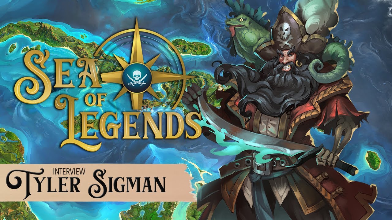 Sea of Legends: An Interview with writer, Tyler Sigman! - YouTube