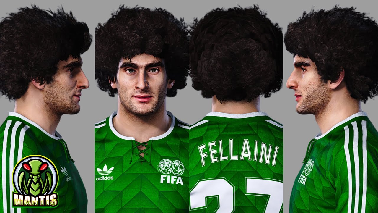 Marouane Fellaini 2015 face By Junior Mantis for PES 2021 PC [ONLY PC ...