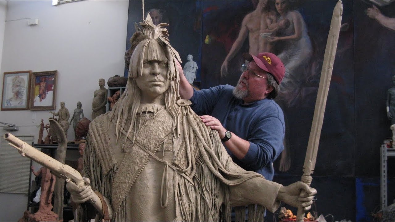 .Creation of Two Larger Than Life Size Clays from 8 Years Ago - YouTube