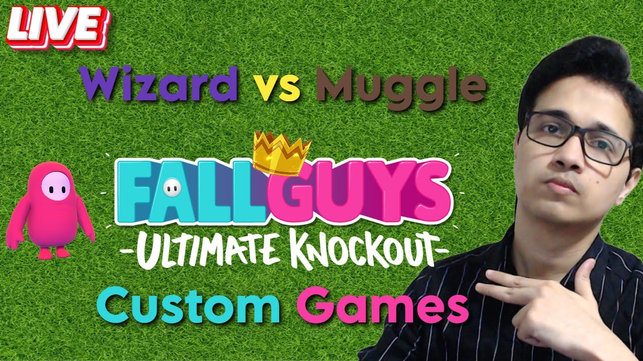 Fall Guys Wizard's vs Muggle's Harry Potter Theme Custom Games! - YouTube