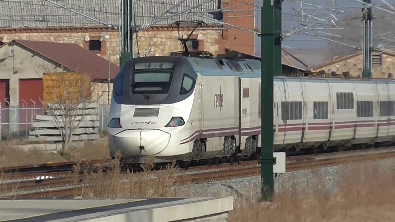 Renfe Alvia - Tren de Alta Velocidad Serie 730 (Rama 14) en Zamora AVE ...