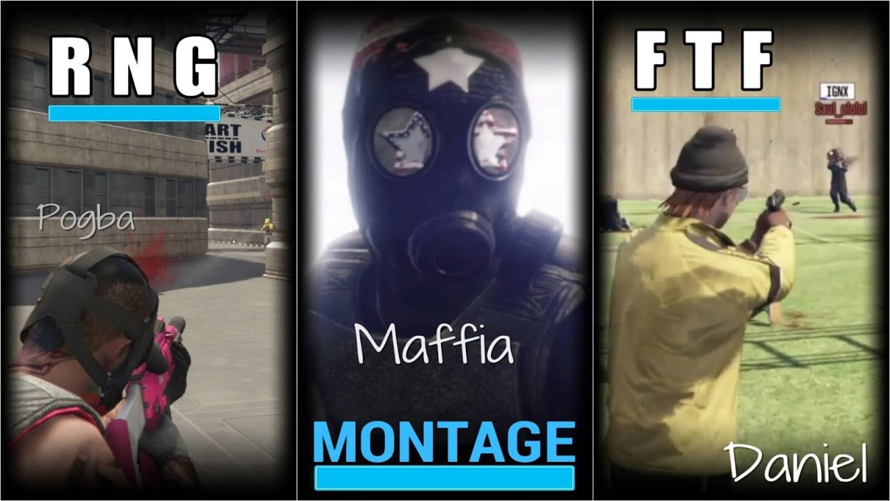 GTA 5 ONLINE|3 PLAYERS|RNG/FTF|MONTAGE SKRR|MAFFIA-POGBA-DANIEL| - YouTube