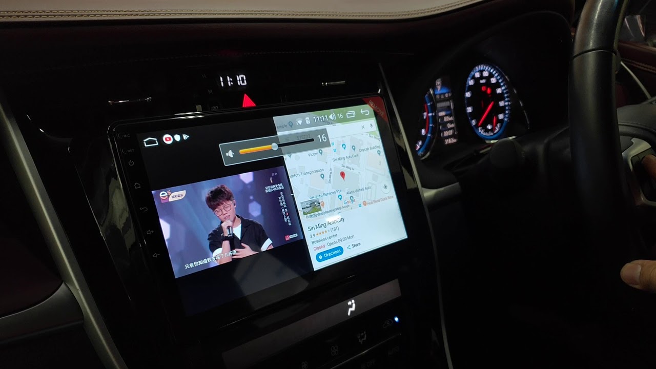 Toyota Harrier 9" Android Player - YouTube