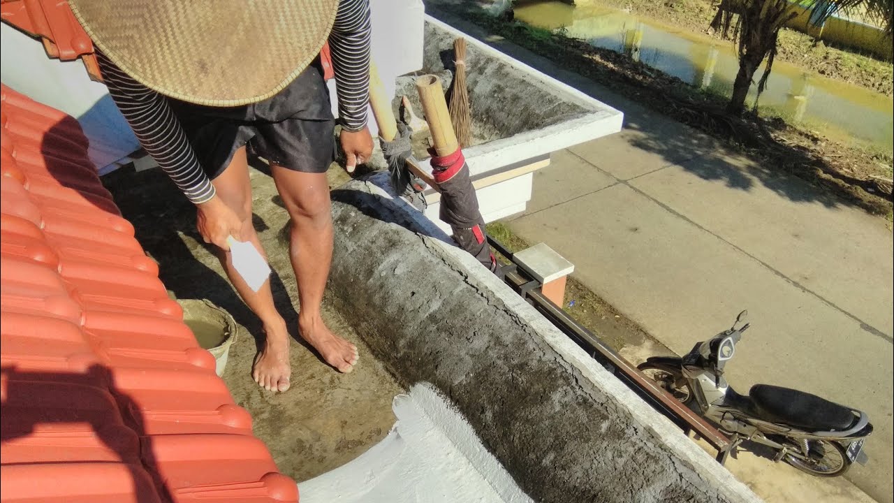 cara mengatasi retak pada dak / Slab beton - YouTube