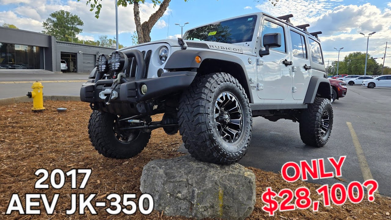 SOLD --- 2017 Wrangler Rubicon AEV JK-350 (20th Anniversary Edition ...