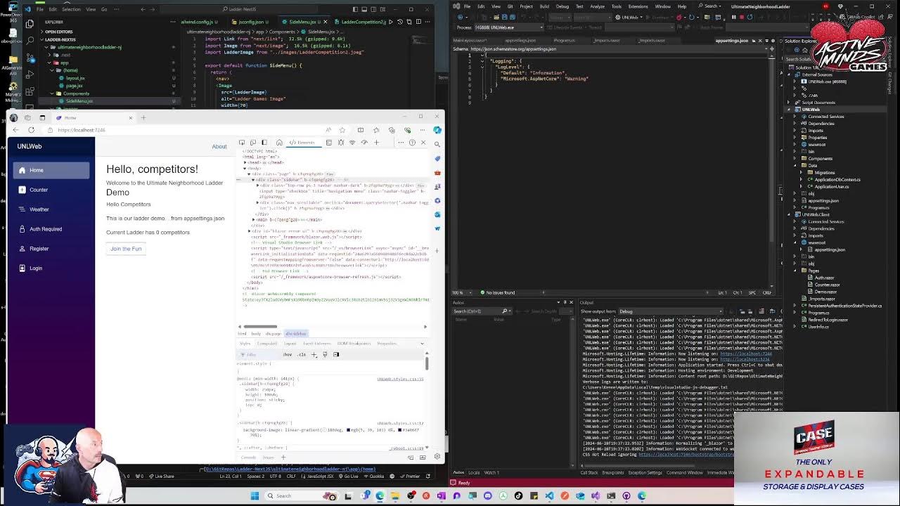 Learning to Program React/Blazor: Creating react ladder app - YouTube