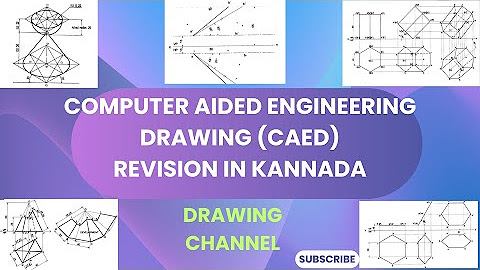 Computer Aided Engineering Drawing (CAED) |BCEDK103/203 Revision - YouTube