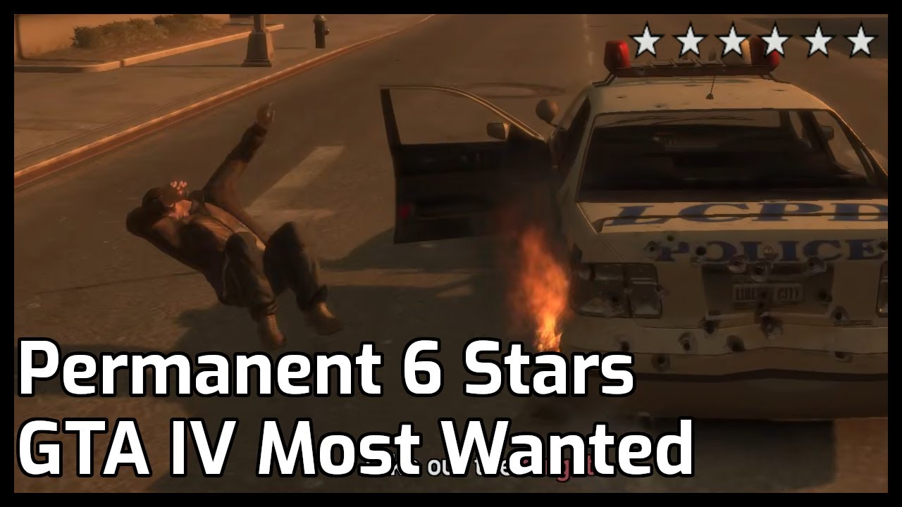 Permanent 6 Stars for $400! GTA IV Most Wanted Tournament Learning ...