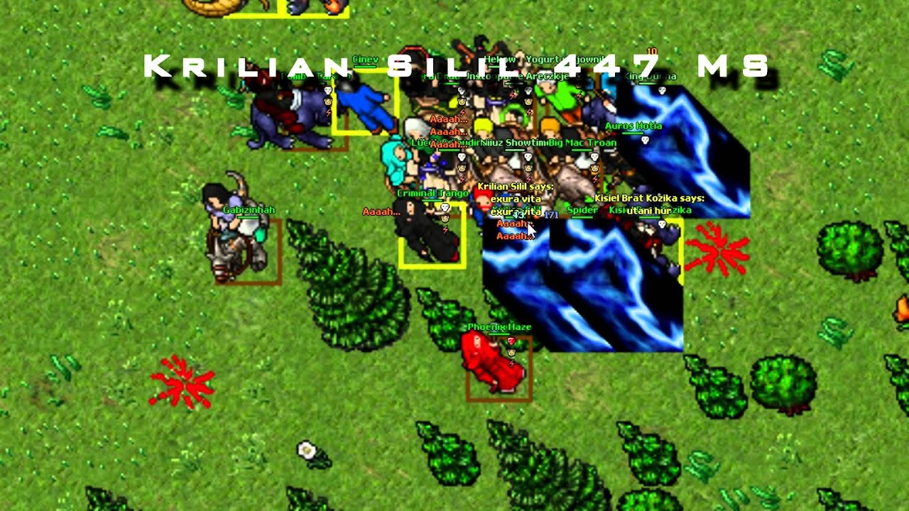 TIBIA - Kenora "Red Line Alliance" Tibia Frag Movie Vol.2 - YouTube