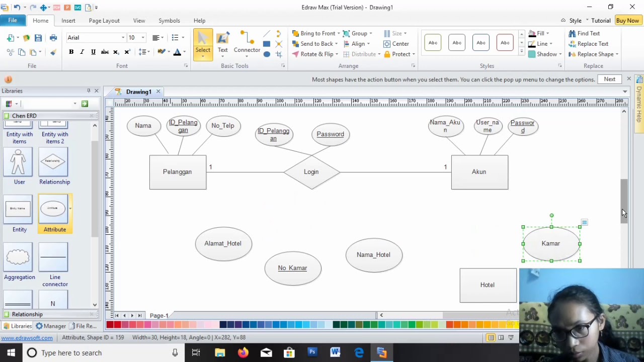 #StikomAmbon#RPL2019/2020#Fadliwattiheluw Tutorial ERD Diagram ...