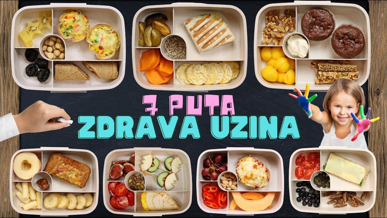 DARIVANJE! 7 IDEJA ZA ZDRAVU I UKUSNU UŽINU ZA DJECU - LUNCHBOX -ZDRAV ...