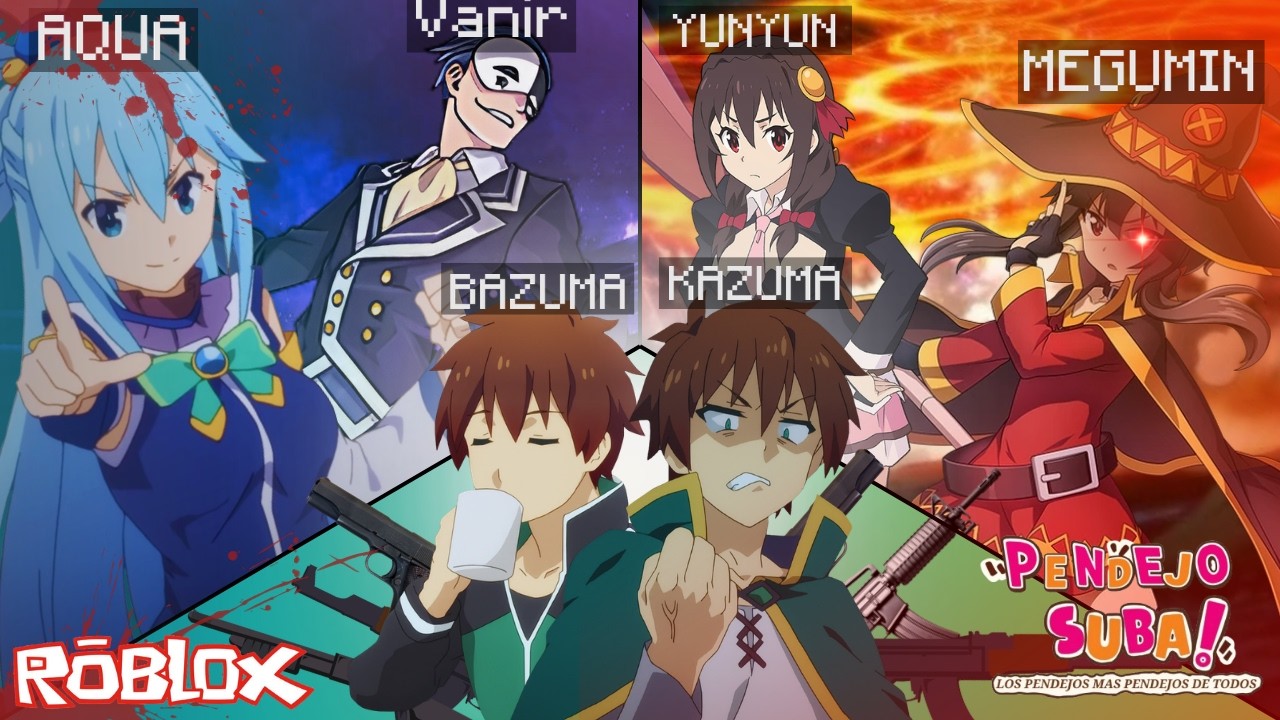 “Kazuma… ¿¡POR QUÉ TIENES UN ARMA!? (KonoSuba ROBLOX BLOODTIE)”😂 parte ...