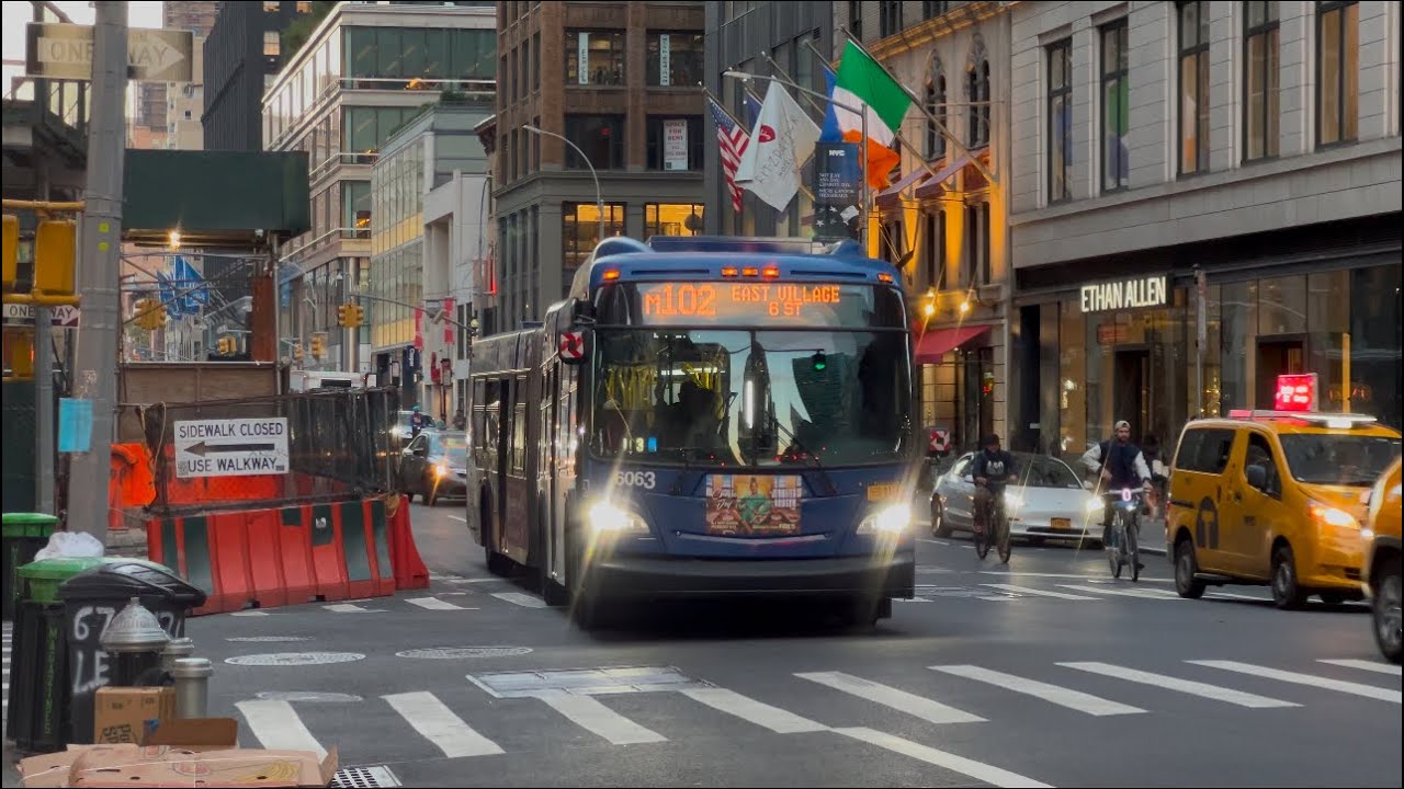 MTA New York City Bus 2016-17 New Flyer Industries “Xcelsior” XD60 6063 ...