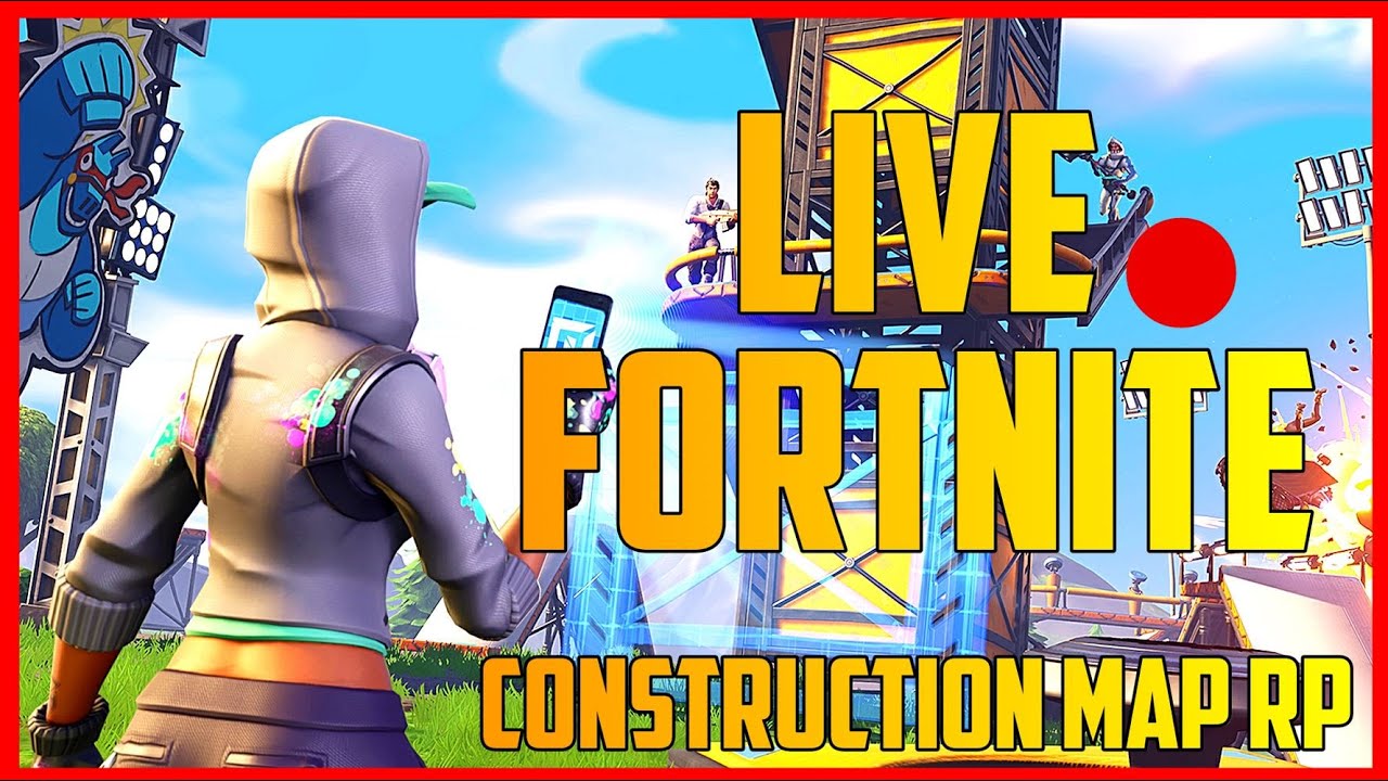 LIVE FORTNITE BUILD MAP RP - ROAD TO 3K - YouTube