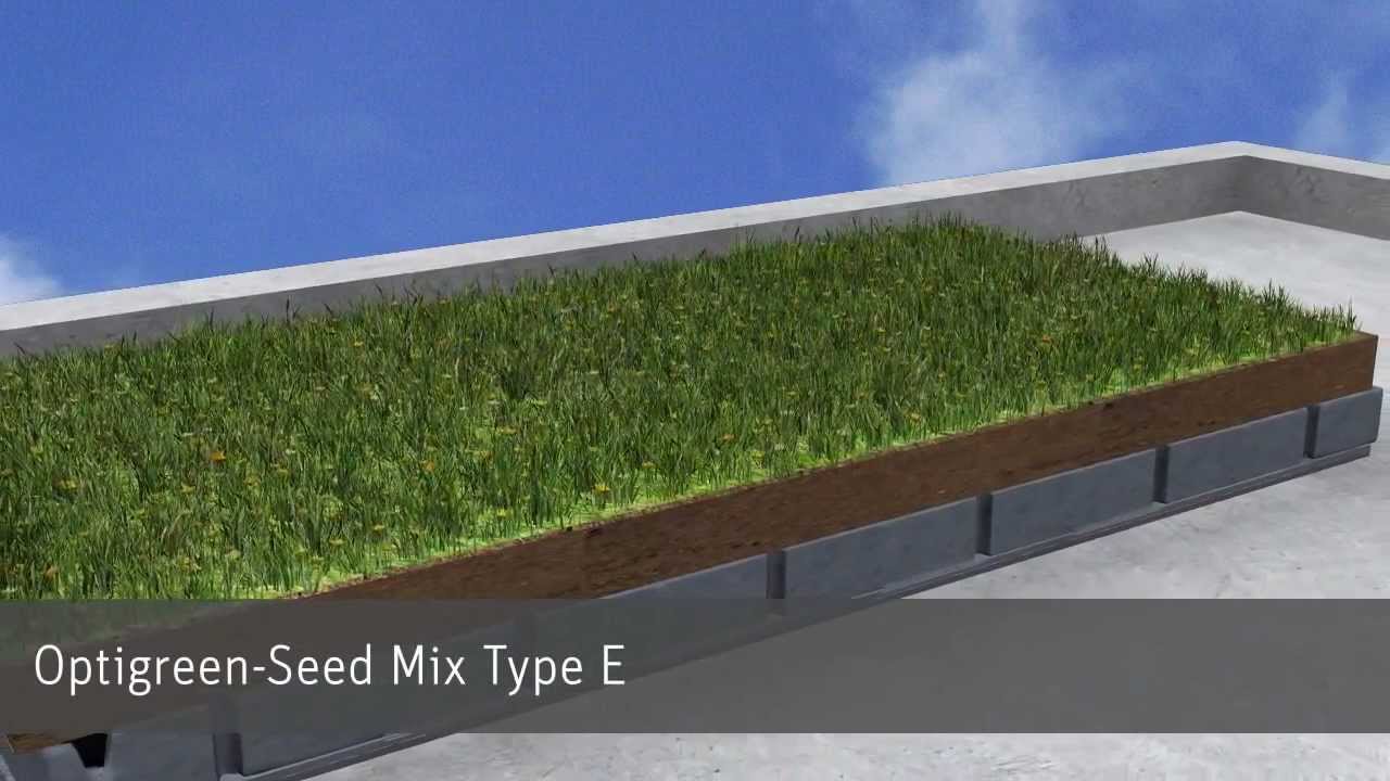 Optigreen Roof Greening & Rainwater Retention - YouTube