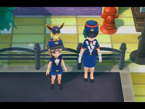 Pokémon: Let's Go, Eevee! Police Set Location - YouTube