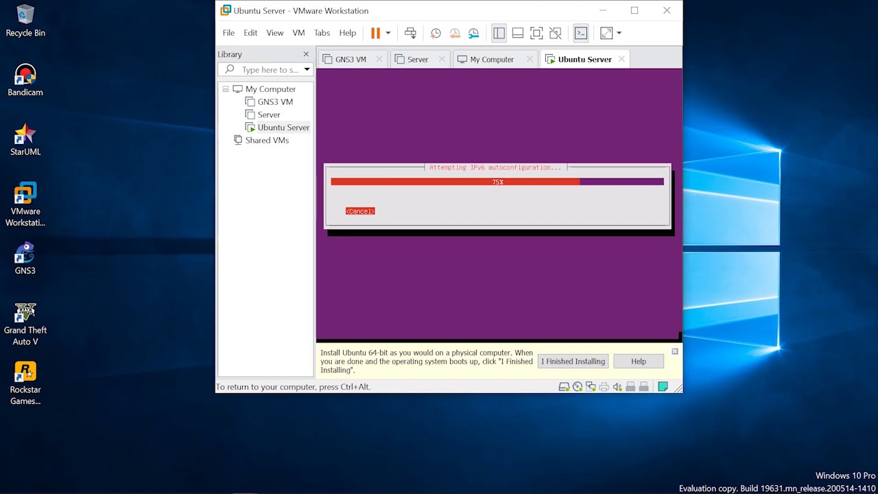 How to install Ubuntu Server 16.04 in VMware - YouTube