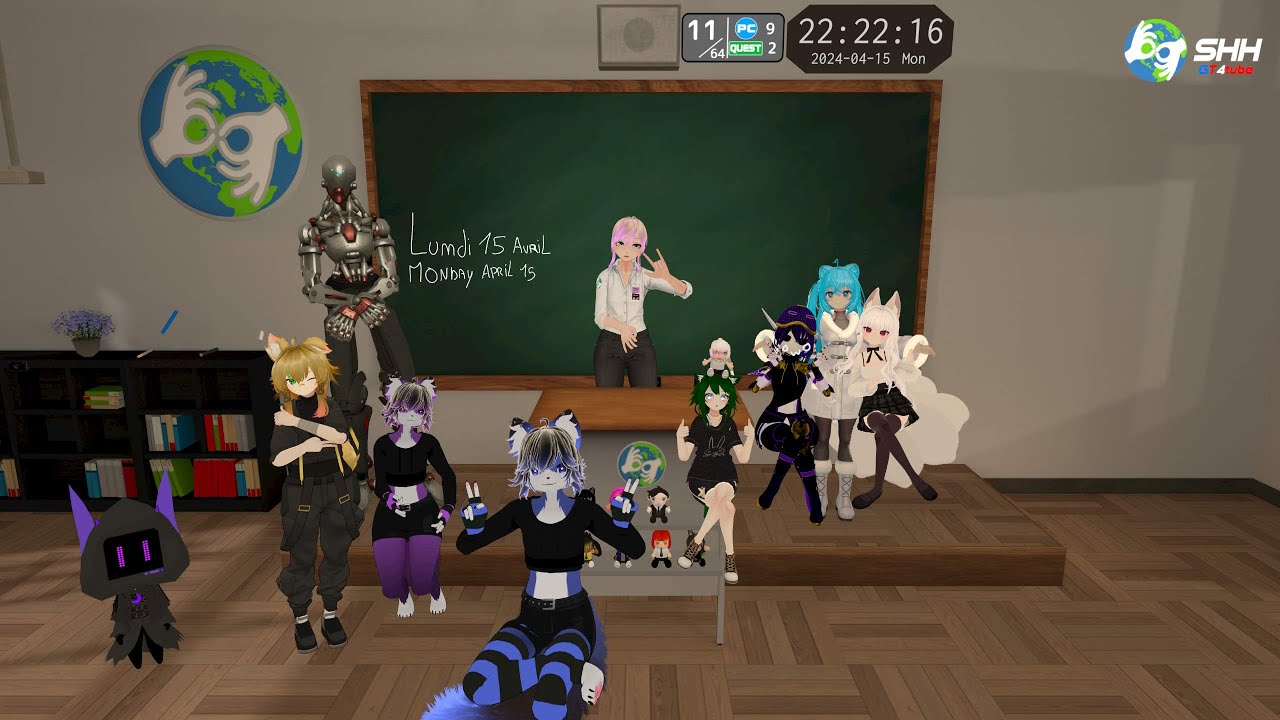 Helping Hands LSF VRchat class 15-04-24 - YouTube