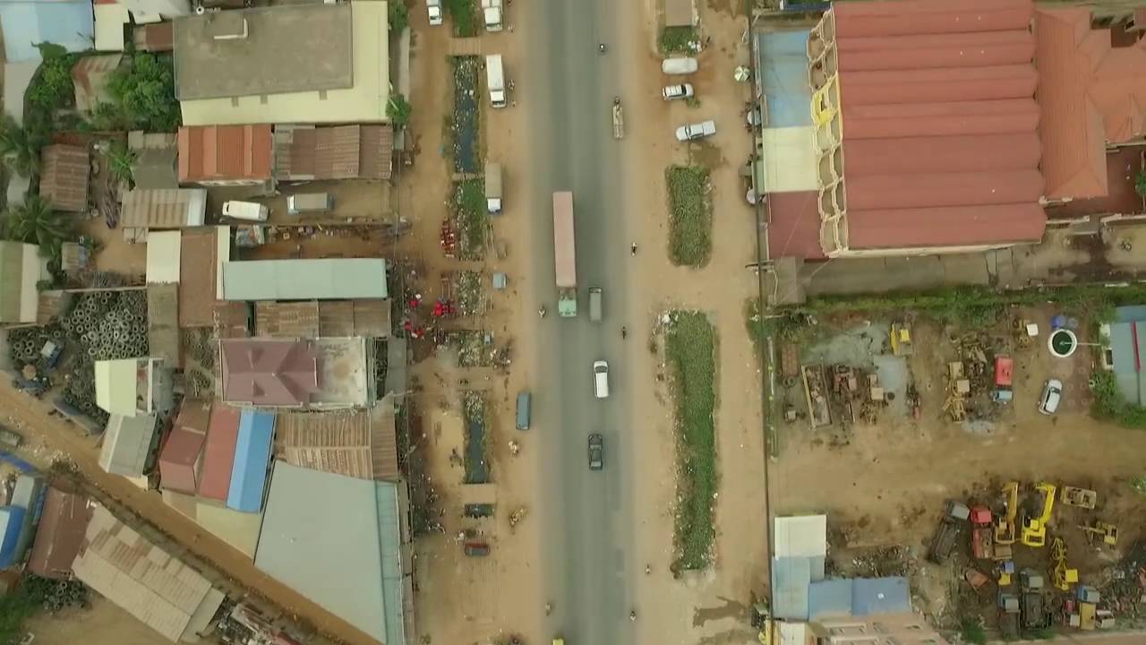 ផ្លូវជាតិលេខ៤ Cambodia National Road 4 and Chom Chao Sky View - YouTube