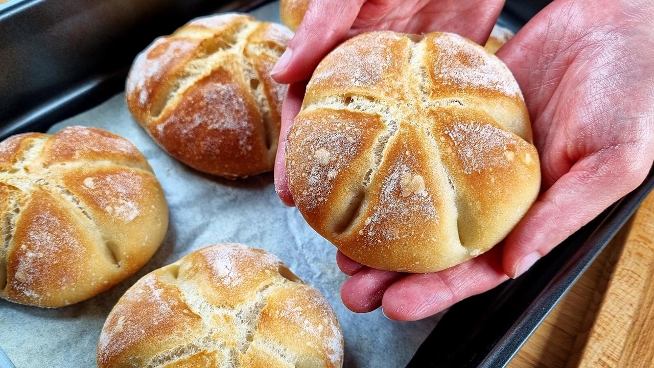 I don't buy bread anymore! The new perfect recipe for bread for sharing ...