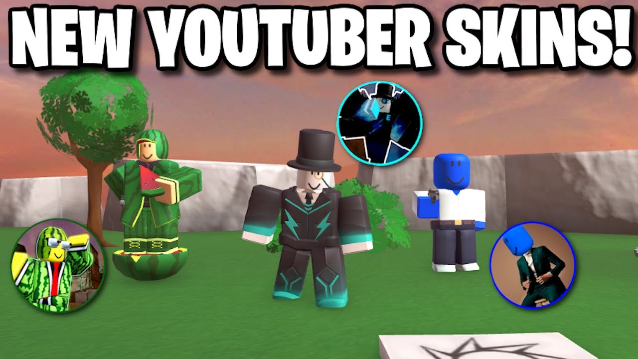 NEW YOUTUBER SKINS IN TDS (PART 1)! [CORSO Crook Boss, Elite ...