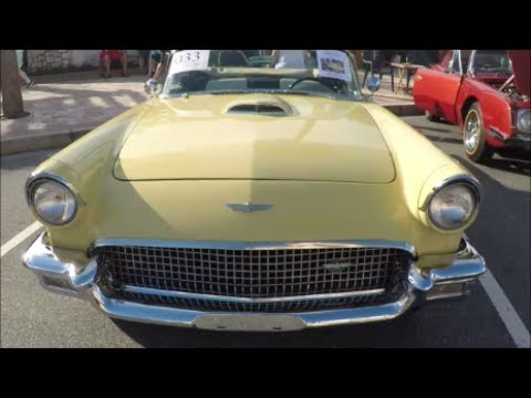 1957 Ford Thunderbird Inca Gold TheVillages 071517 - YouTube