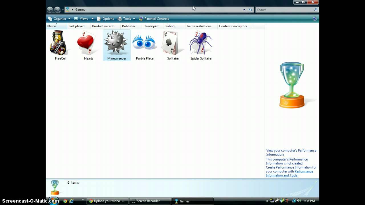 How to find Minesweeper for Windows Vista - YouTube
