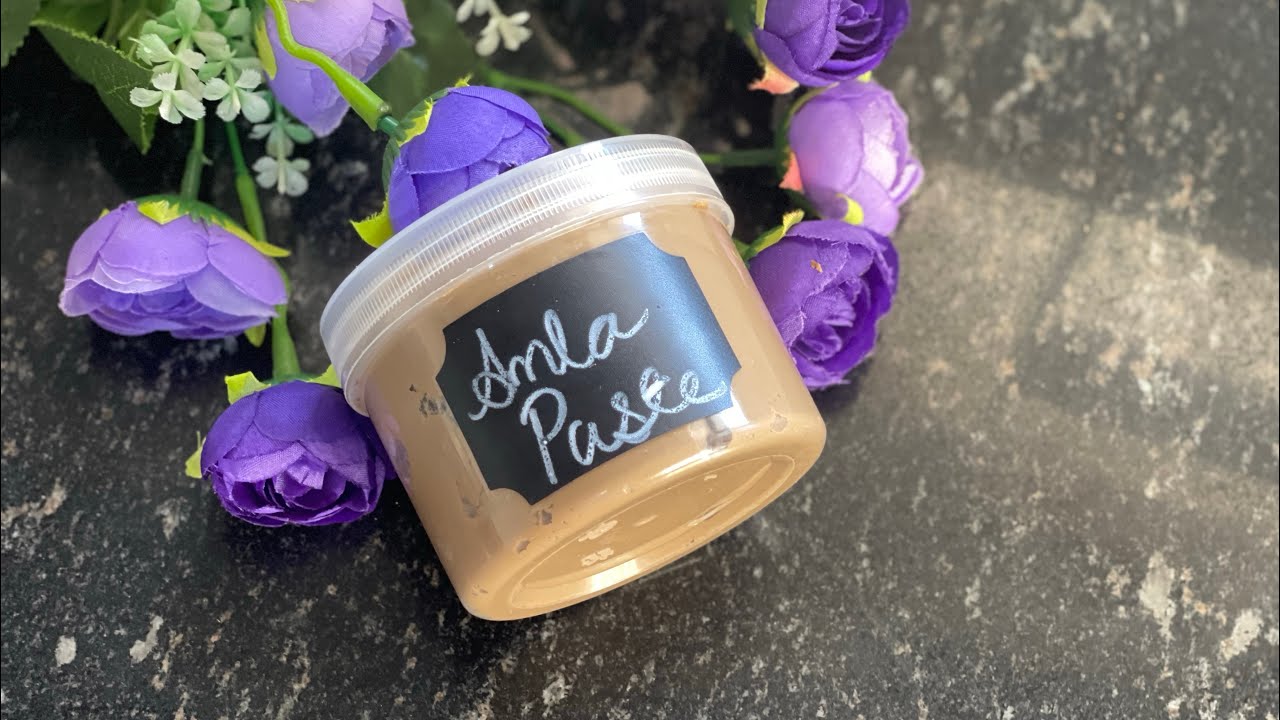 DIY AMLA PASTE FORMULA FOR LONGER HAIR. - YouTube