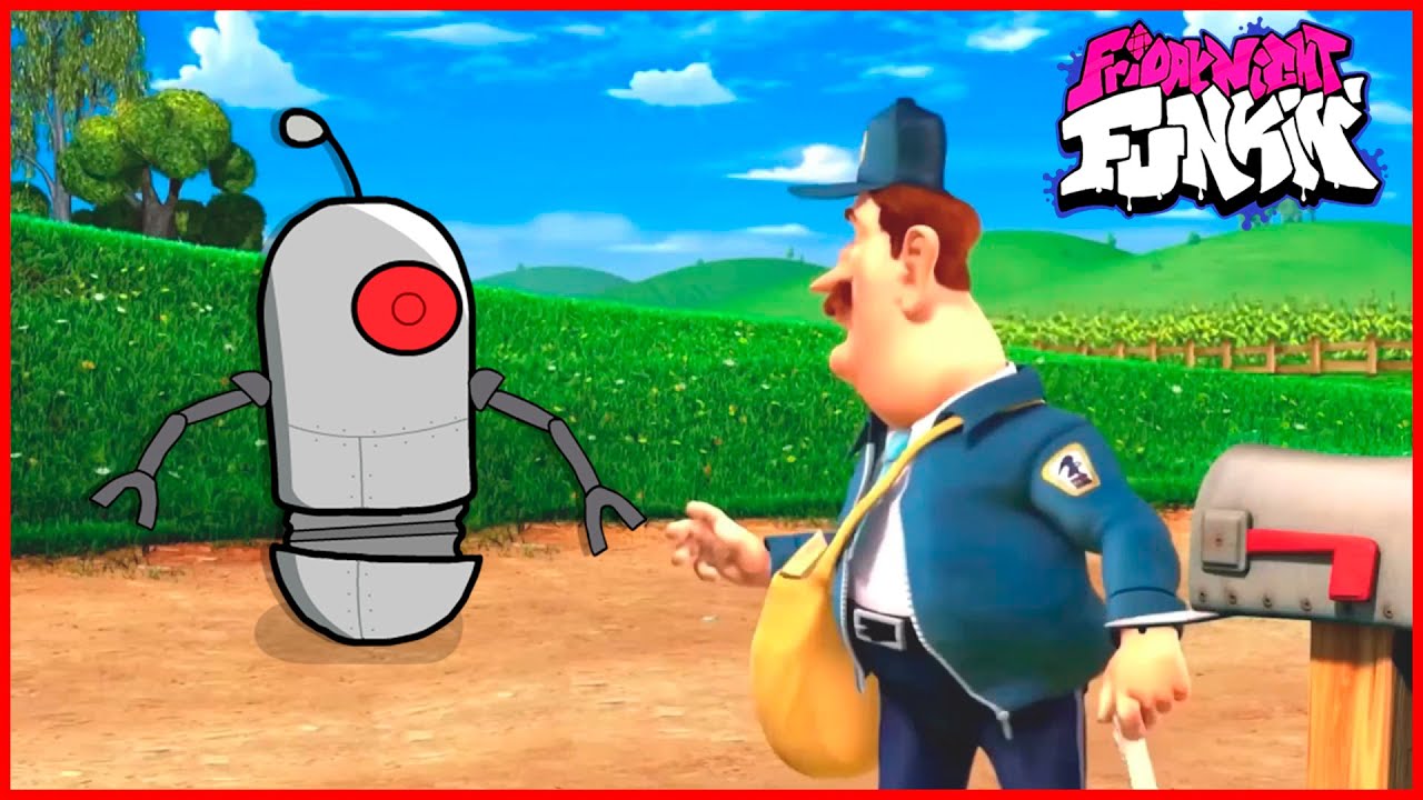 Friday Night Funkin' VS Djentbot (Giant Robot) animation meme | fnf ...