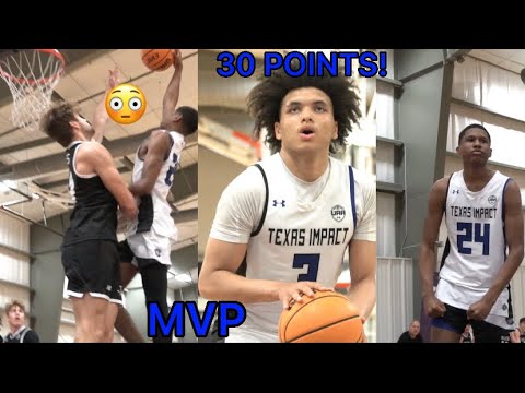 Chiante Tramble Mic’d up in championship game! GOES FOR 30!( Texas ...