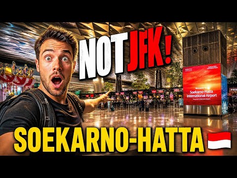 This Looks Like JFK Airport… But This Is Jakarta’s Soekarno-Hatta