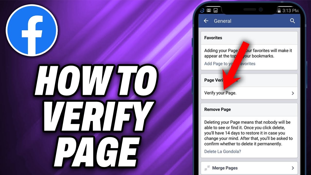 How To Verify Facebook Page (2025) - Quick Help - YouTube