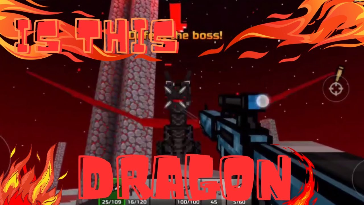 How To Defeat The DRAGON Boss In Pixel Gun 3D #9 - YouTube