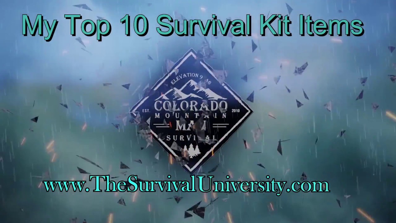 My Top 10 Survival Kit Items - YouTube