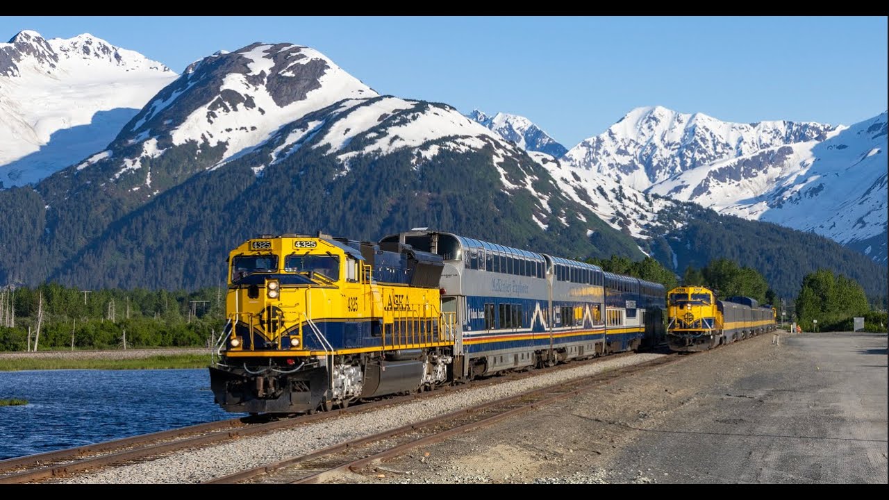 The Alaska Railroad Anchorage-Whittier - YouTube