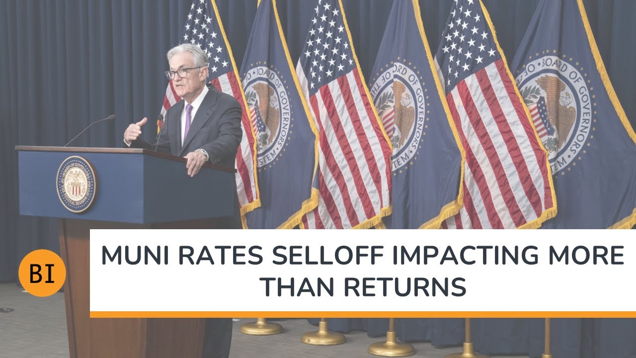 Muni Rates Selloff Impacting More Than Returns - YouTube