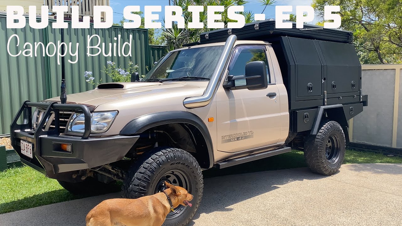 Nissan Patrol Build - Ep 5 | Canopy Build - YouTube