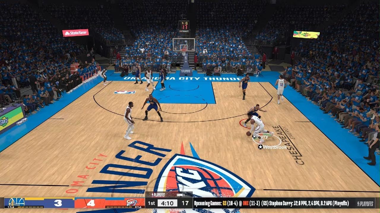 NBA 2K24 Thunder defense chant 2016 - YouTube