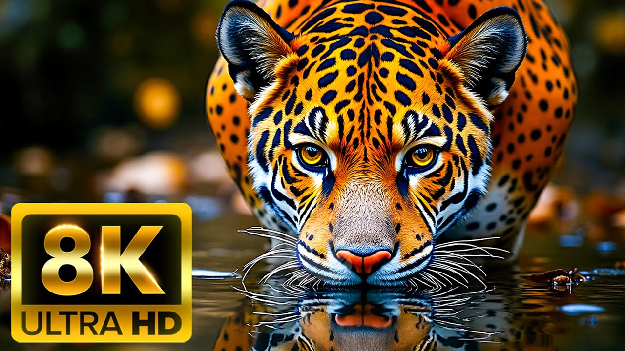 🌿 PLANET ANIMALS 8K ULTRA HD – Wild Animals of the Rainforest | Calming ...