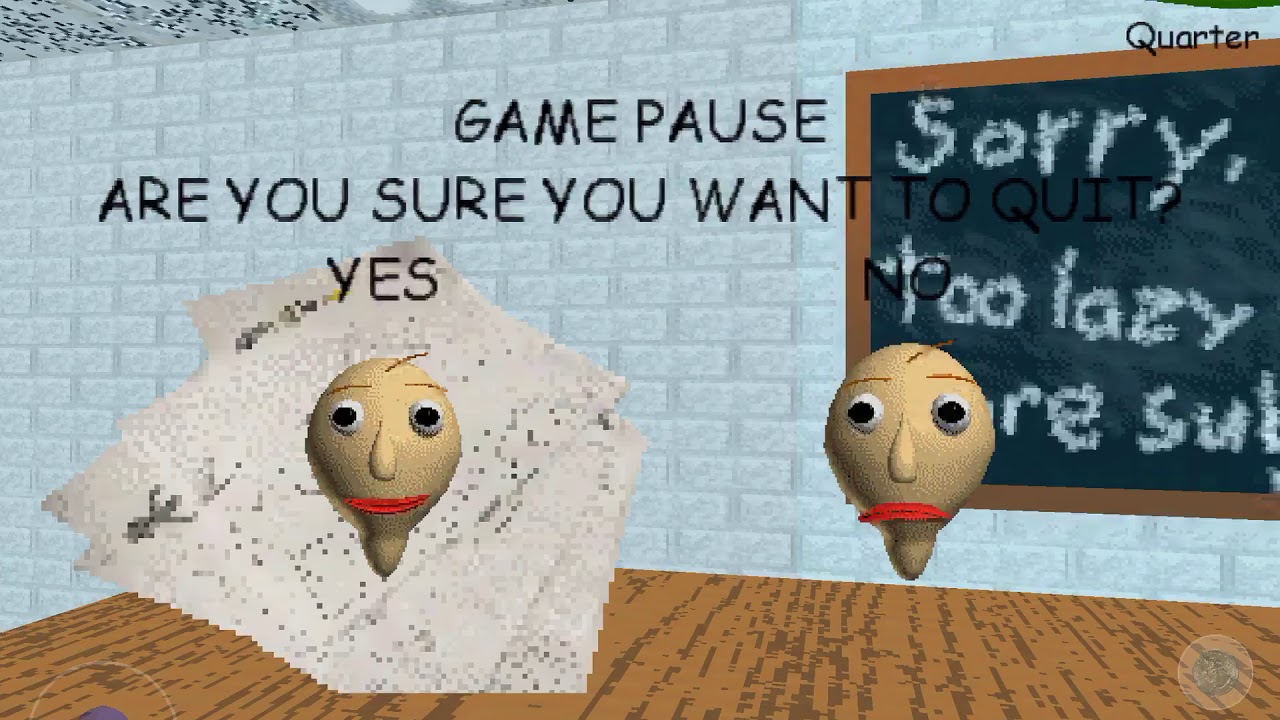 I tried to win Baldi’s Basics In education and Leraning - YouTube