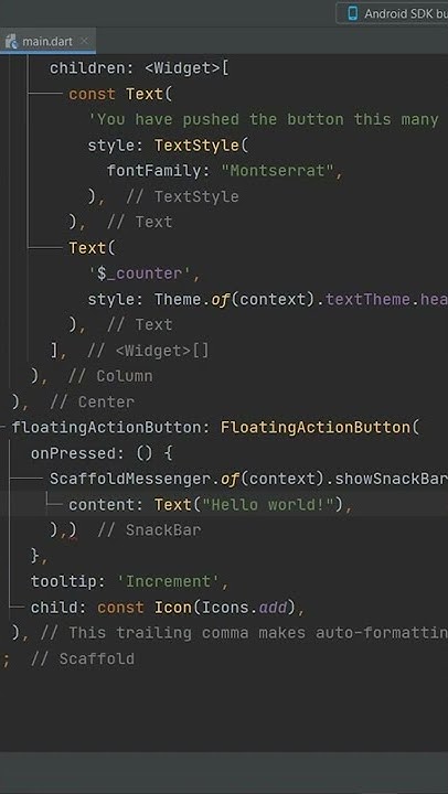 How to Show SnackBar in Flutter App! - YouTube