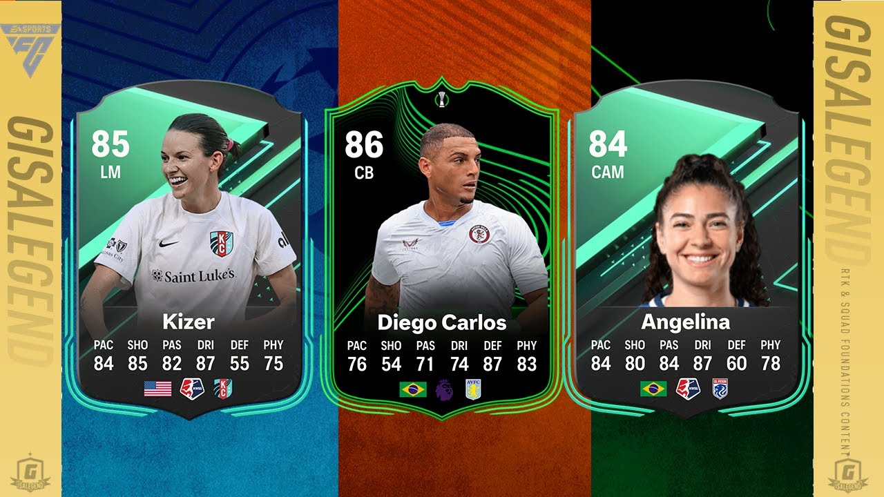 FC 24 NWSL Squad Foundations – Angelina, CeCe Kizer, Kuikka, Delanie ...
