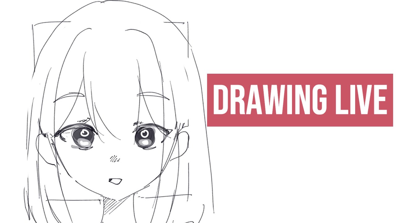 Drawing 】 1 hour of pure drawing !!! (no mic) - YouTube