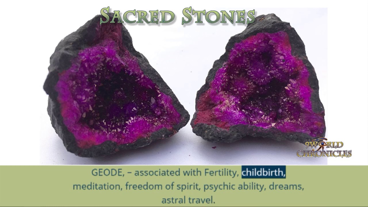 The complete list of Sacred stones and crystals - YouTube