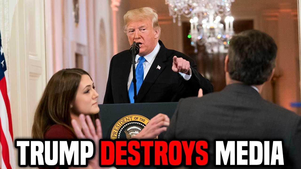 Trump VS Media: When He Put Rude Reporters in Their Place! - YouTube
