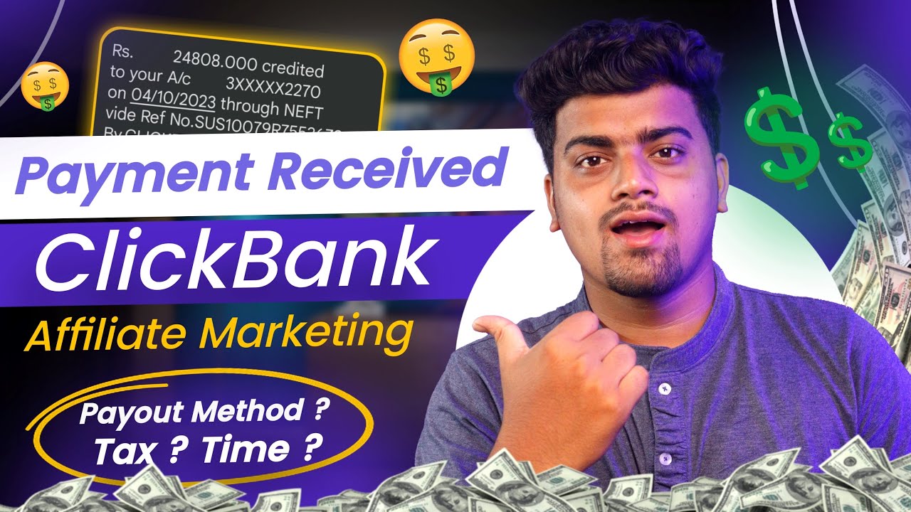 Clickbank Affiliate Payment Proof in India🔥Make Money with Clickbank ...