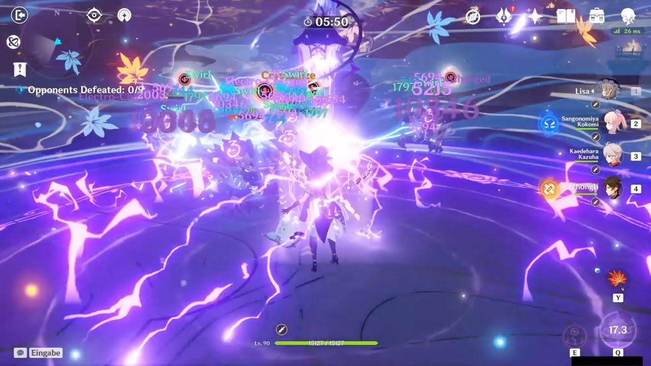 【Genshin Impact】Slumbering Court Domain (Lvl 90) - Lisa/Kokomi Setup ...