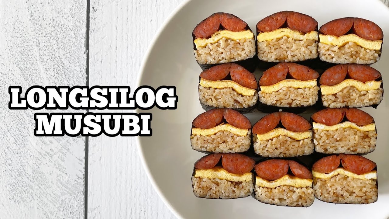 Musubi with a Filipino Twist - LONGSILOG MUSUBI - YouTube