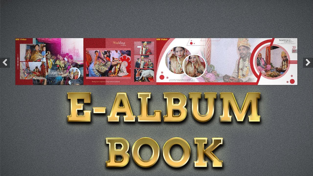 e-Album Book in Delux Editor X - YouTube